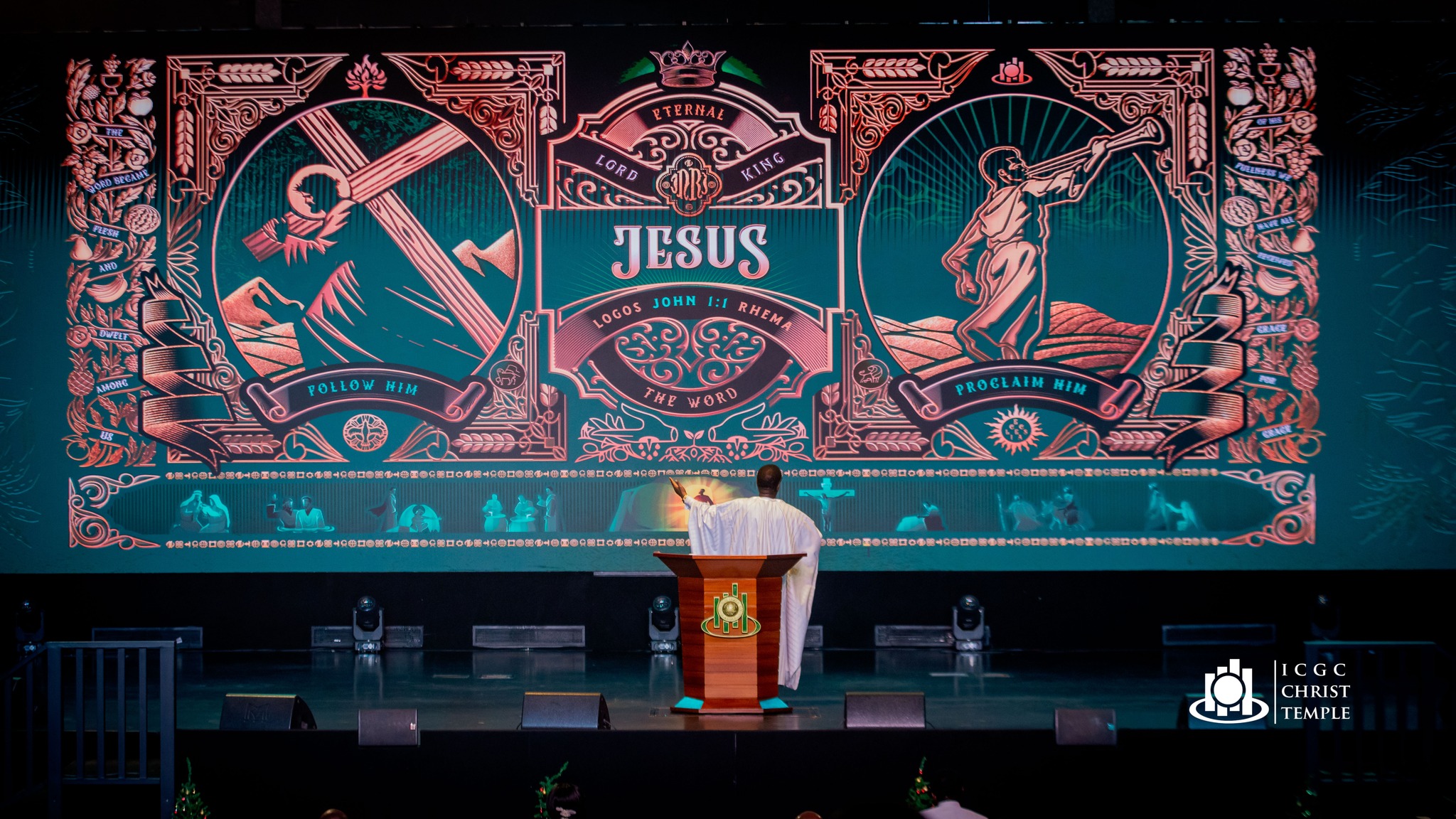 ICGC’s 2025 ‘Jesus Year’ Artwork Explained by Pastor Mensa Otabil ...