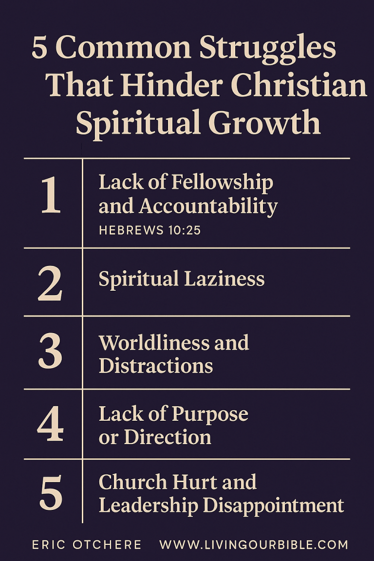 15 Common Struggles That Hinder Christian Spiritual Growth (And How to ...