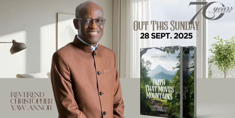 Prophet Christopher Yaw Annor to Launch New Book Faith That Moves ...
