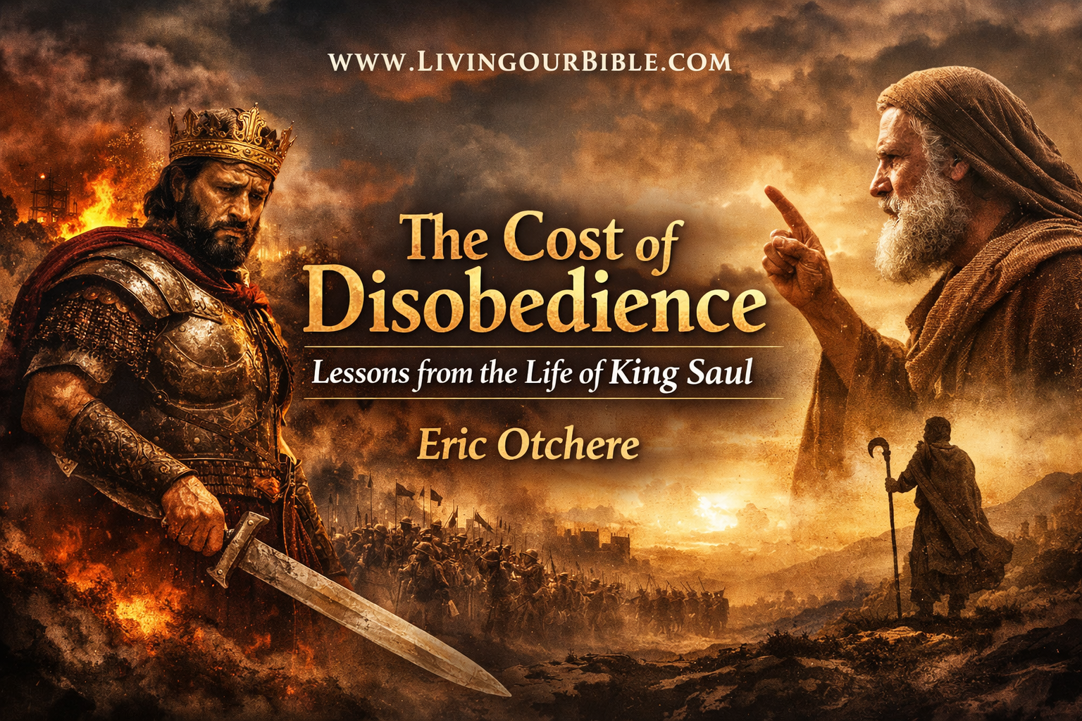 The Cost of Disobedience: Lessons from the Life of King Saul – Living ...