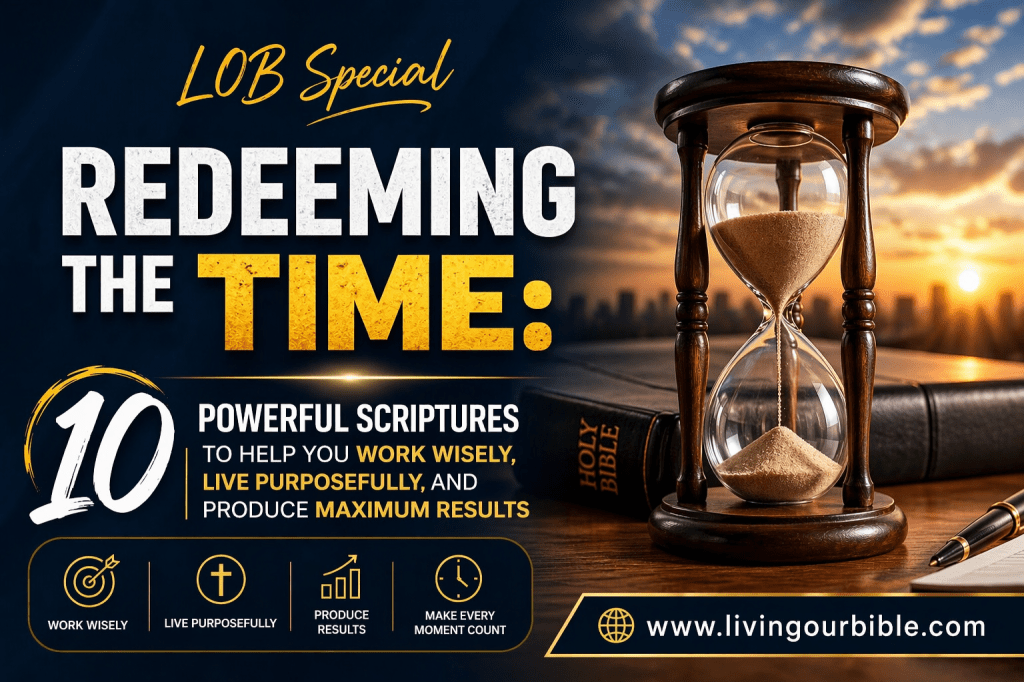 Redeeming the Time: 10 Powerful Scriptures to Help You Work Wisely ...